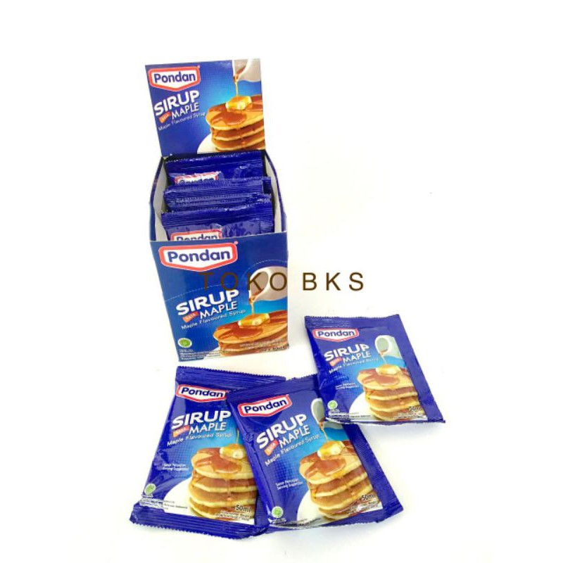 Jual Maple syrup sachet 40ml | Shopee Indonesia