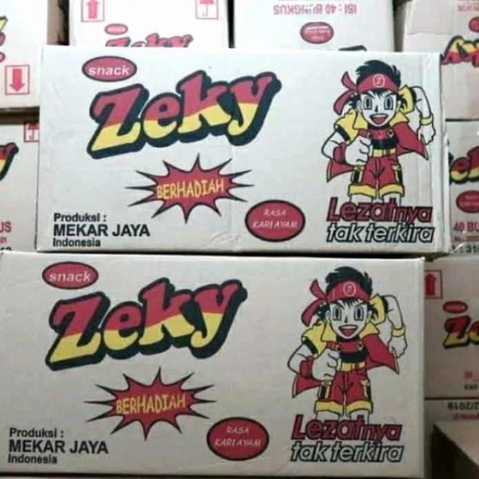 Jual ciki zeky berhadiah per kardus isi 40pc | Shopee Indonesia