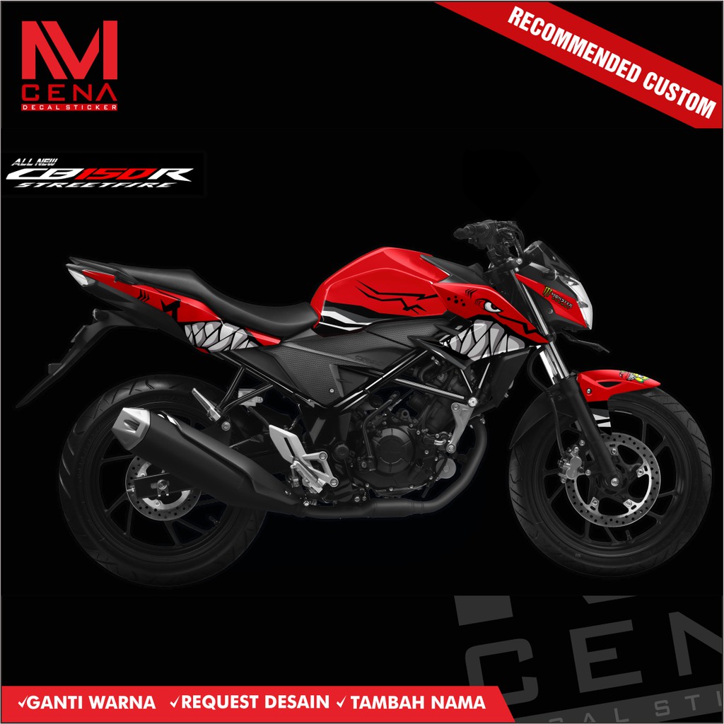 Jual Sticker Decal CB150R v2 full body Sticker CB 150R Striping CB 150R ...