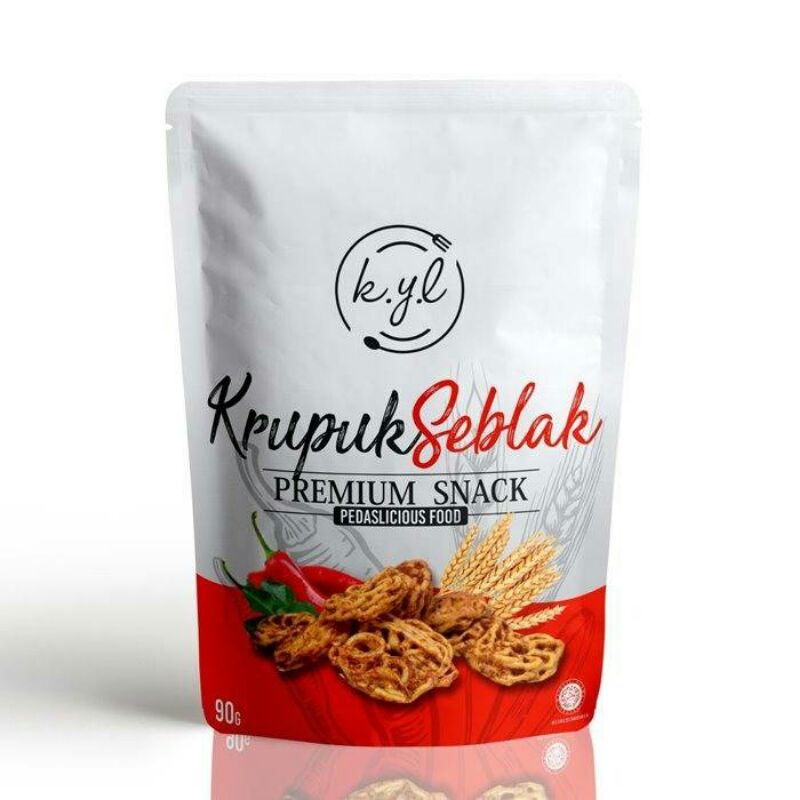 Jual kyla food kerupuk seblak 90 gram | Shopee Indonesia
