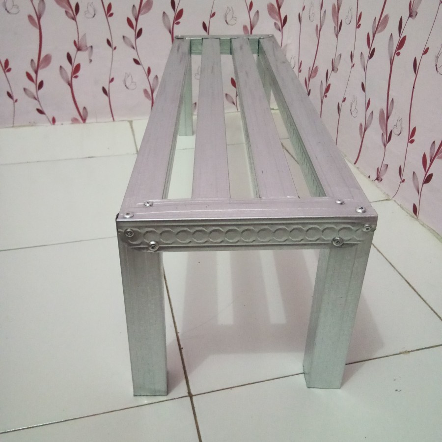 Jual 1 METER/RAK POT TANAMAN HOLLOW BAJARINGAN/RAK POT BUNGA/POT ...