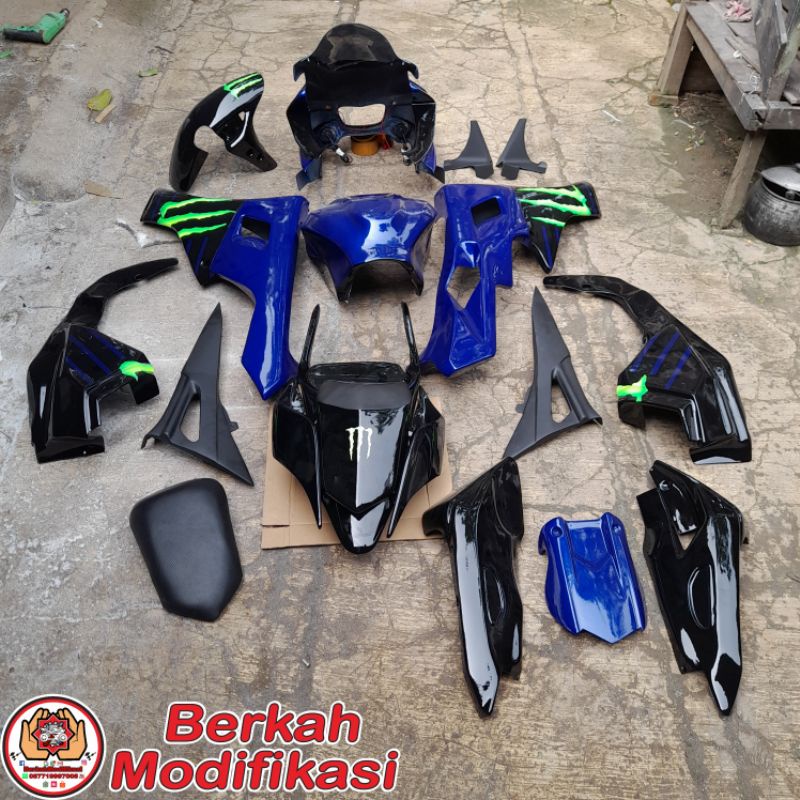 Jual Full Fairing Body Sett Model R1 PNP Yamaha R15 V1 V2 V3 | Shopee ...
