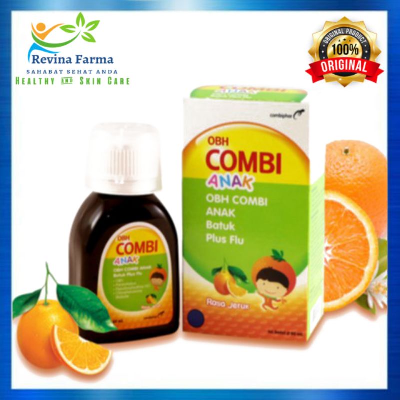 Jual OBH Combi Anak 60 Rasa Jeruk, Strawberry & Madu Obat Batuk ...