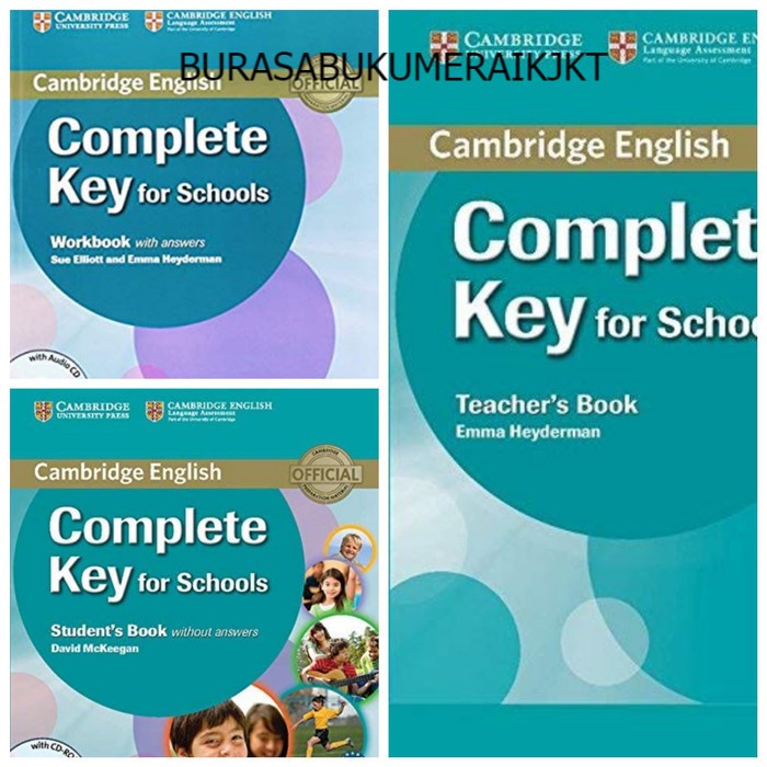 Jual Cambridge Complete Key for Schools with Answer (BUKU CETAK ...