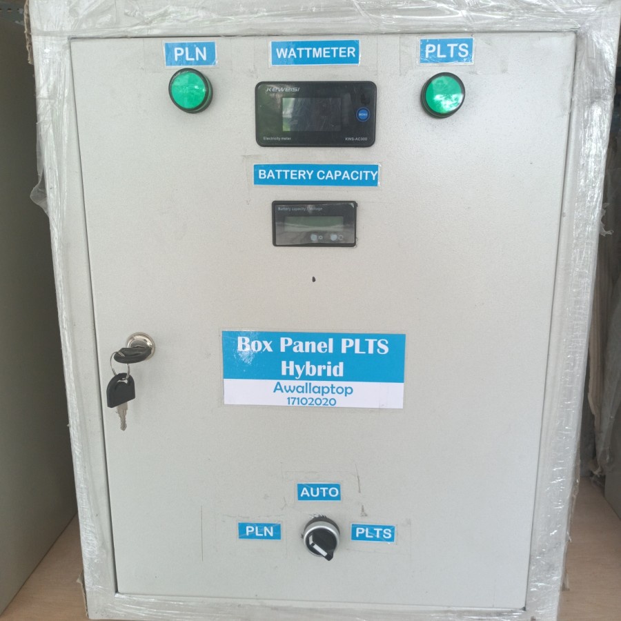 Jual box panel PLTS otomatis 1300w 12mosfet mppt 60a full protection ...