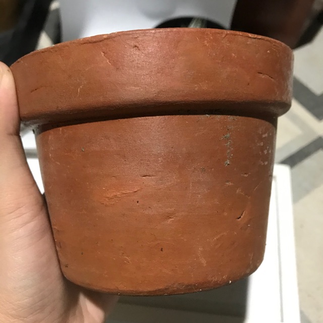 Jual Clay pot tanah liat pottery /pot tanaman terracota diameter 13 cm ...
