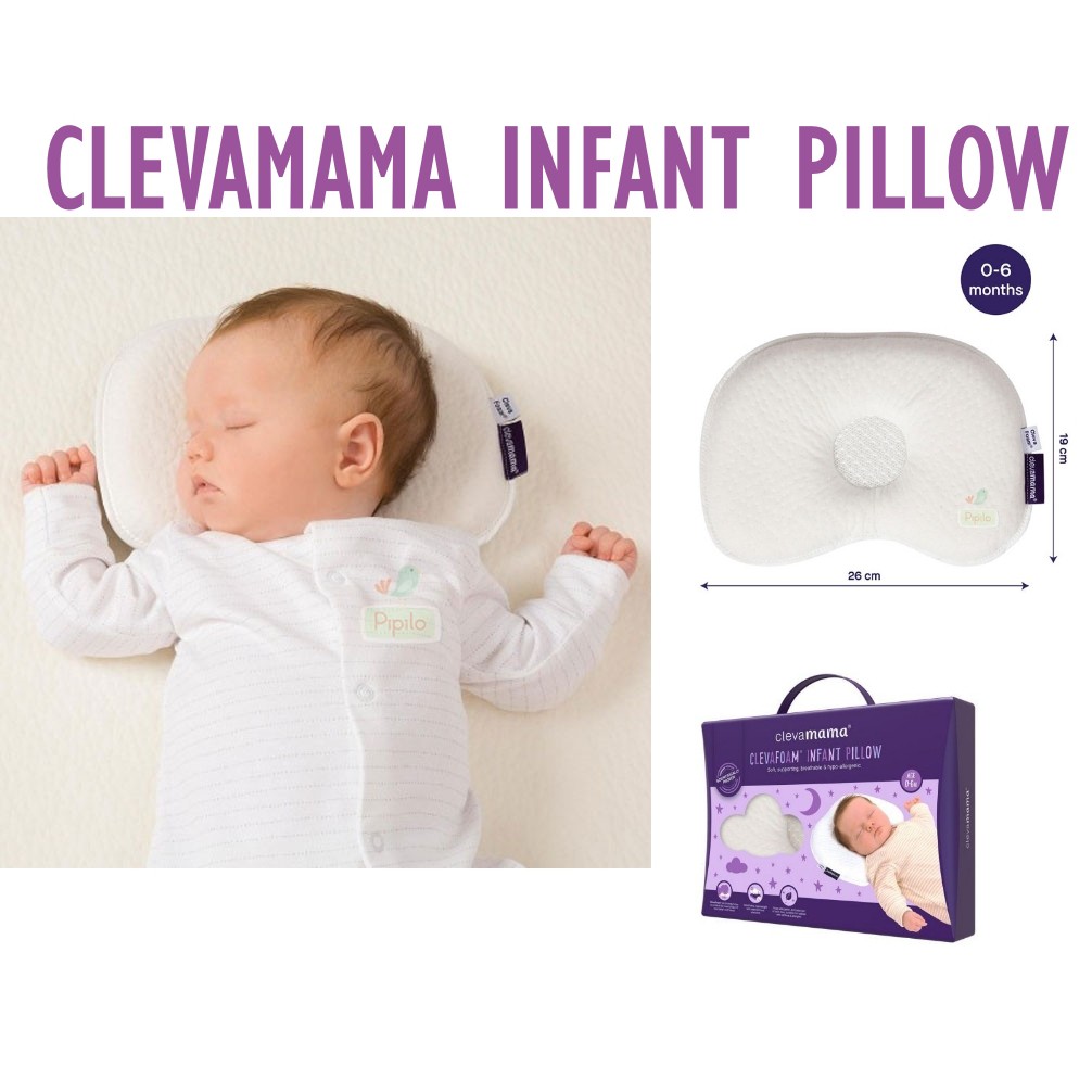 Jual BANTAL PEANG CLEVAMAMA CLEVAFOAM INFANT PILLOW | Shopee Indonesia