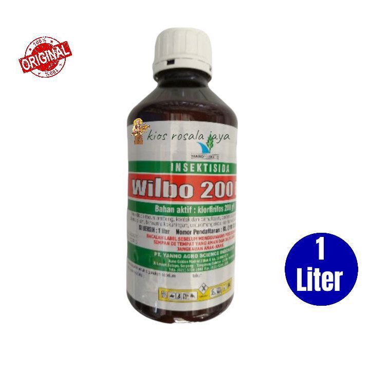 Jual Insektisida Wilbo 200 EC setara Dursban 1 Liter | Shopee Indonesia