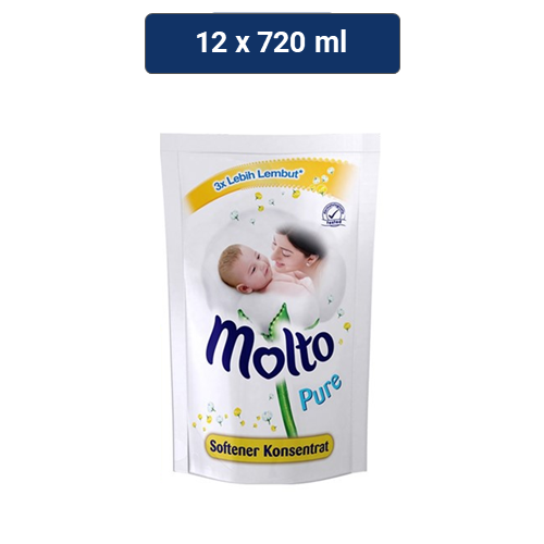 Jual Molto Pure Pouch 720ml x 12 (1 Carton) | Shopee Indonesia