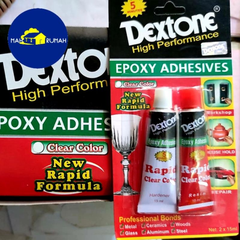 Jual LEM Resin Besi 5menit 2Komponen EPOXY CLEAR BENING Plastik Kayu ...