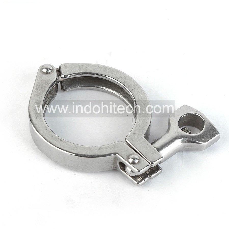 Jual Clamp Ferrule Sanitary 1/2 - 3/4 inch SS304 Clamp SS304 0.5" - 0. ...