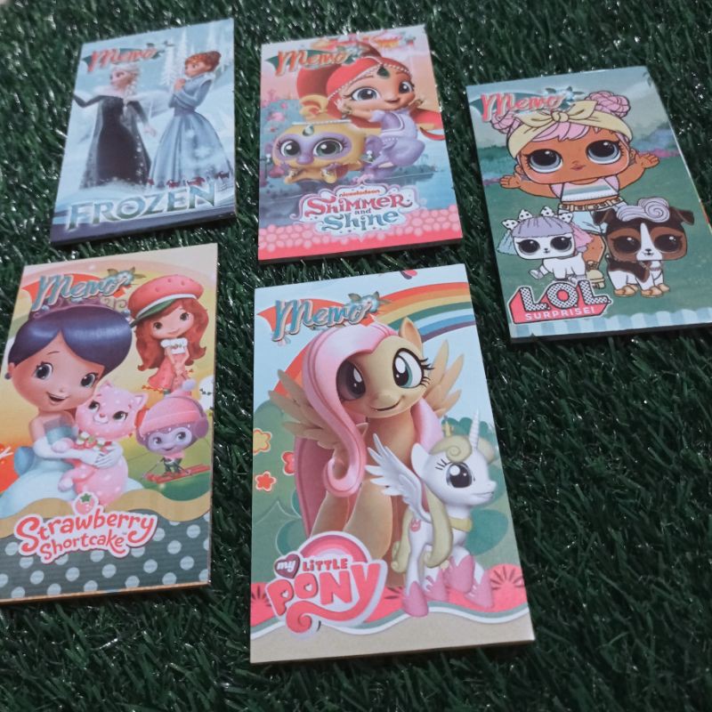 Jual Memo momo book Little Pony Note LoL Sureprise | Shopee Indonesia