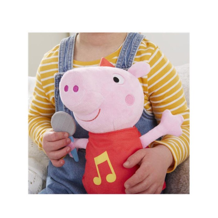 Jual Peppa Pig Oink Along Songs Peppa Singing Plush Doll Original ...