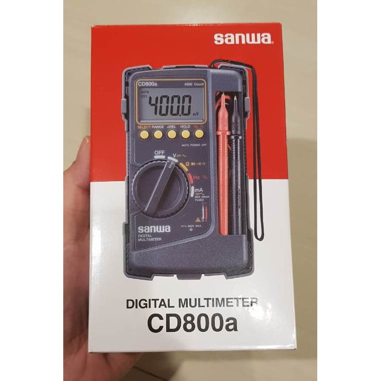 Jual Multitester Original Sanwa CD800a Digital Multimeter | Shopee ...