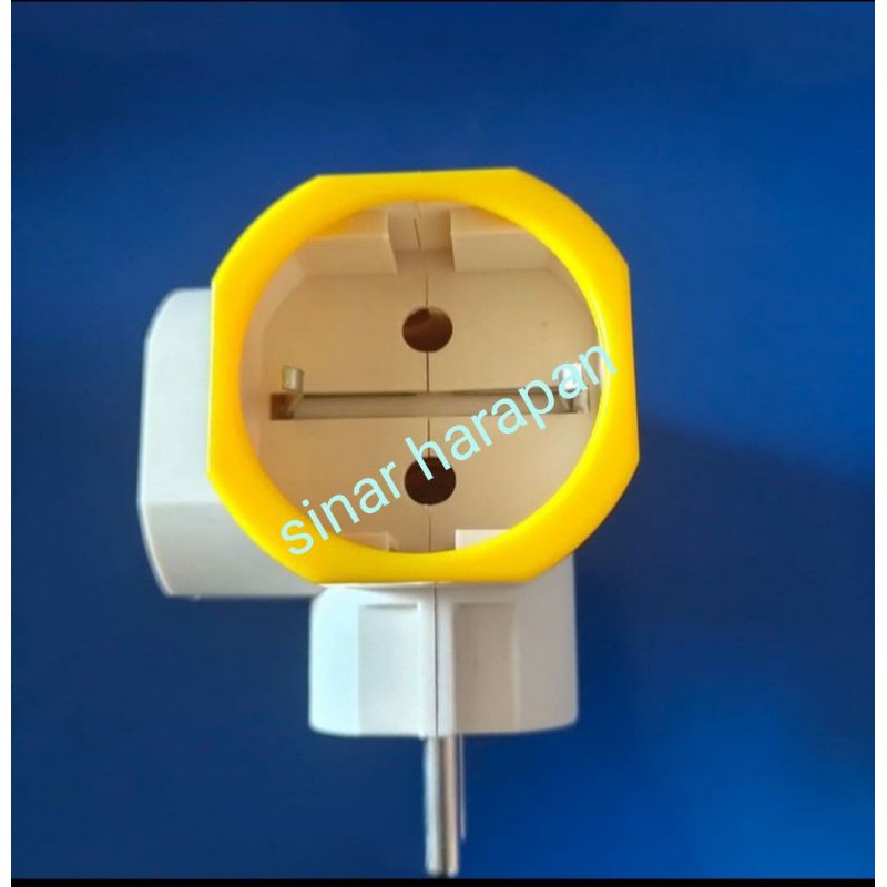Jual Steker T Arde 3 Lubang /Colokan T Arde 3 Lubang | Shopee Indonesia