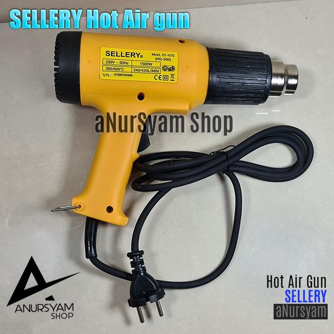 Jual SELLERY Hot Gun / Heat Gun HG-500 / SELLERY Hot Air Gun anursy44 ...