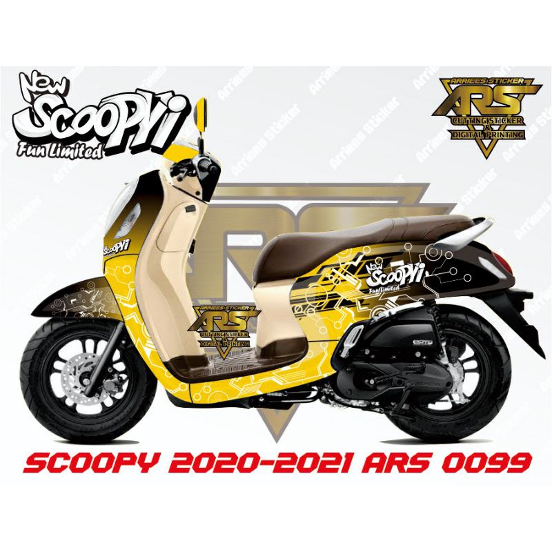 Jual DECAL SCOOPY FULL BODY - STICKER DECAL SCOOPY 2021 | Shopee Indonesia