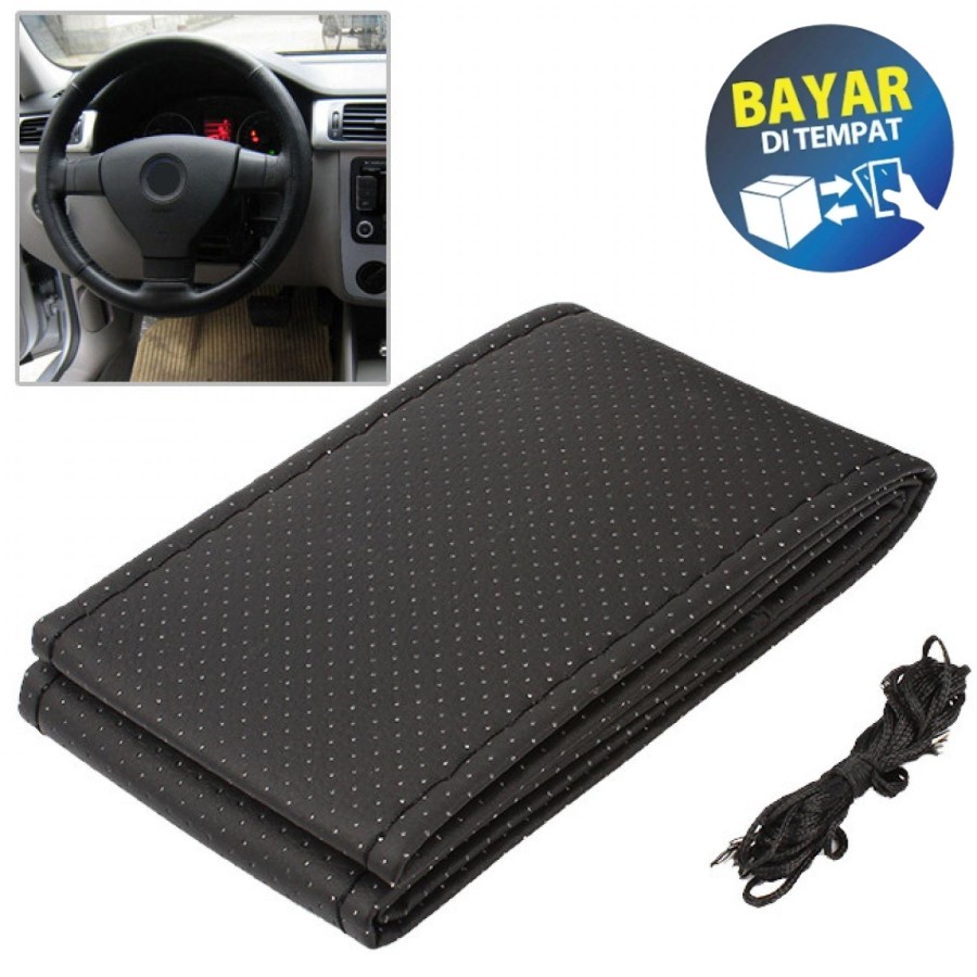 Jual Cover Setir Mobil Kulit DIY Dengan Alat Jahit | Shopee Indonesia