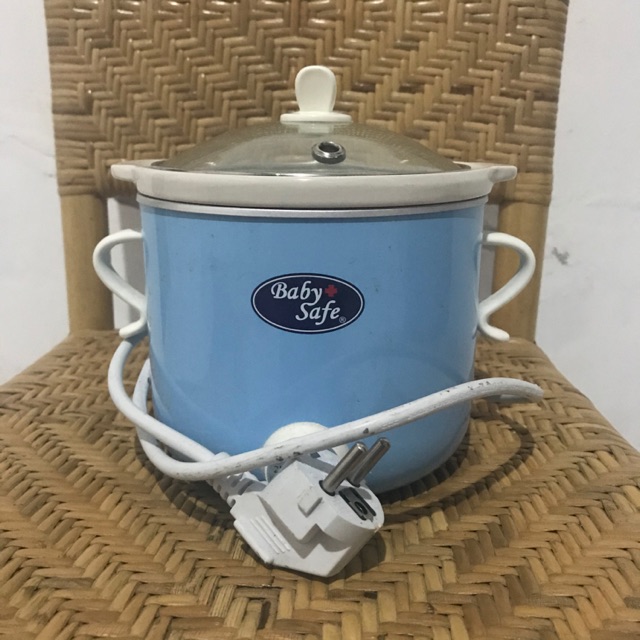 Jual Preloved Slow Cooker Mpasi Baby Safe Biru LB007 with Timer ...