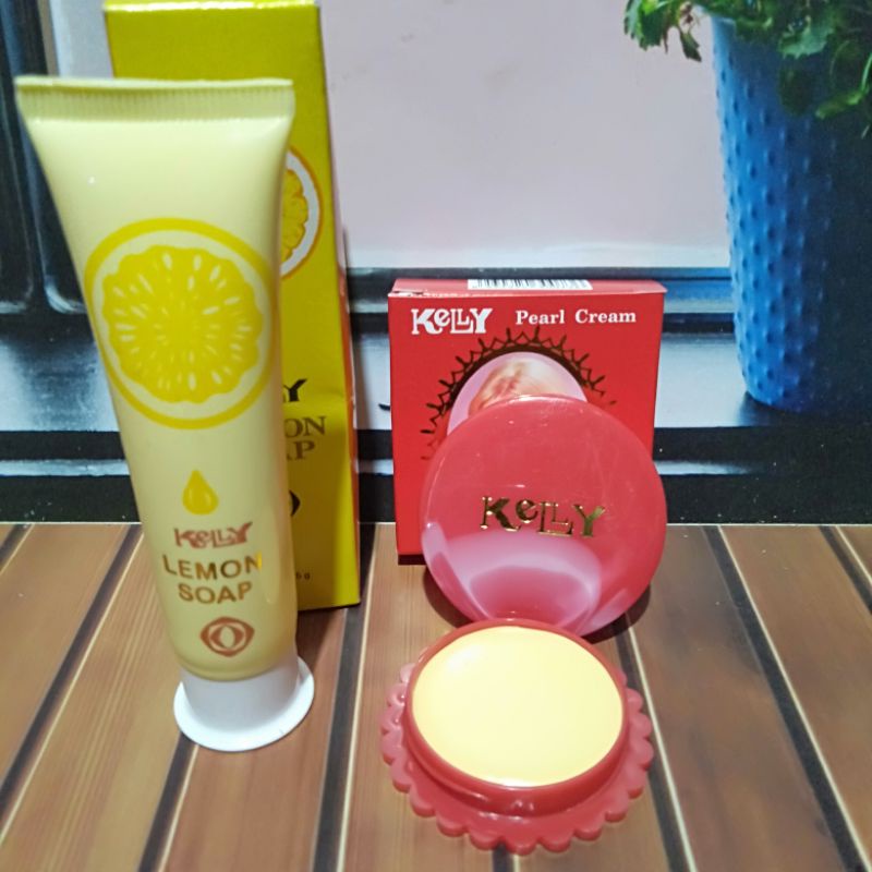 Jual Paket Cream Kelly 5grm // Preal Cream Kelly 5grm+Kelly Lemon Soap ...