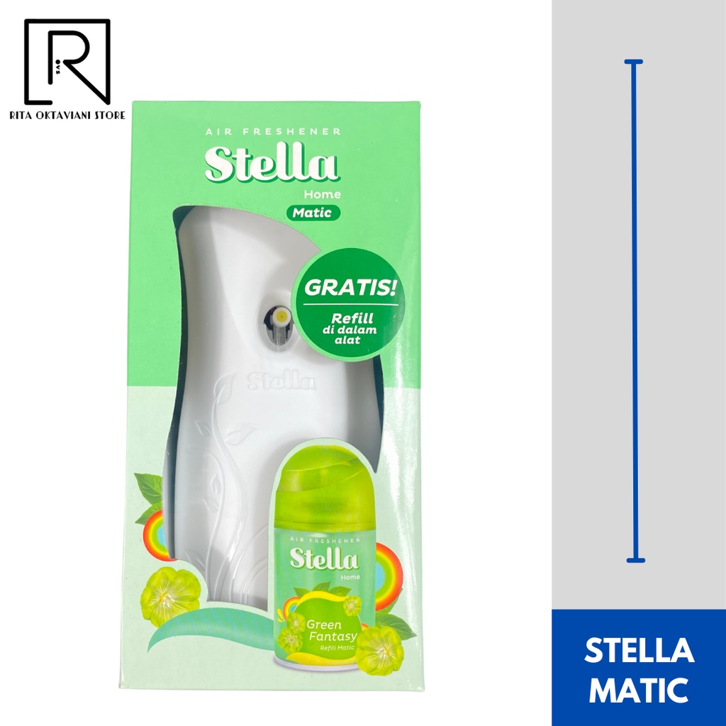 Jual Stella Pengharum Ruangan Otomatis Dispenser + Refill + Baterai ...
