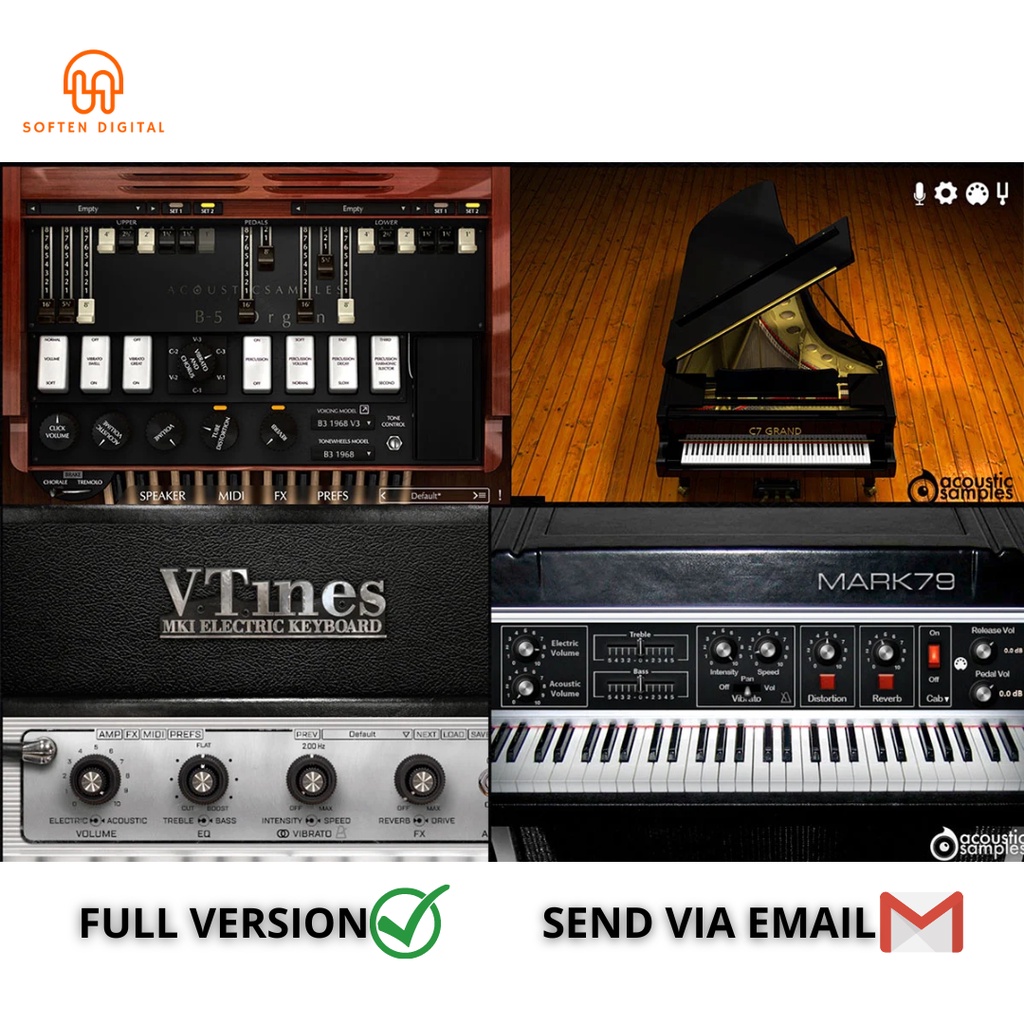 Jual UVI Falcon Acoustic Samples SOUNDBANKS - The C7Grand library is based on a Yamaha C7 Grand ...