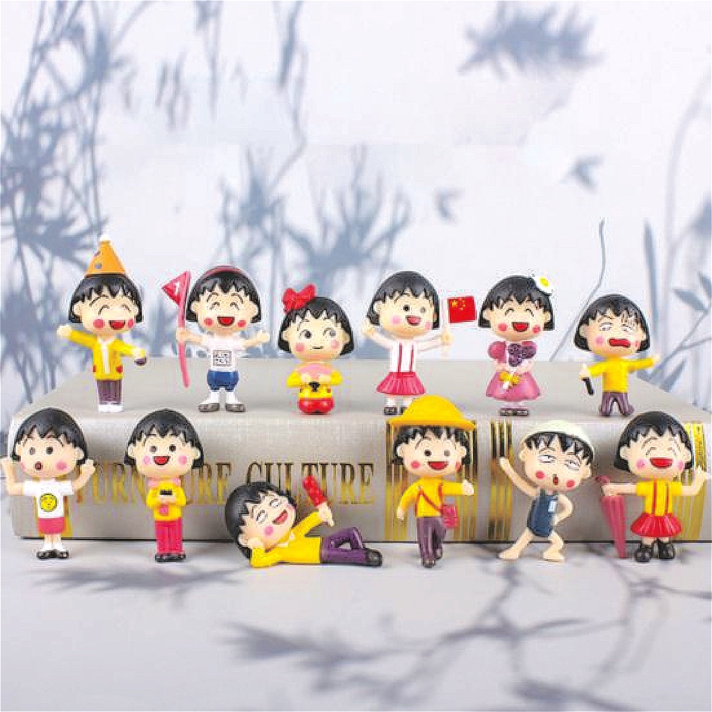 Jual Figure topper cake Figurin Cherry Maruko Chan | Shopee Indonesia