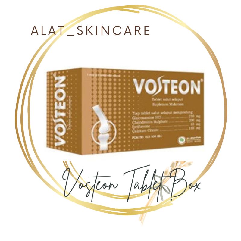 Jual VOSTEON TABLET KESEHATAN TULANG SENDI BOX | Shopee Indonesia