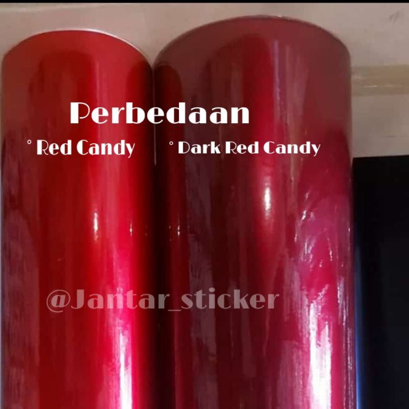 Jual Sticker Scotlet Motor Merah Gelap Candy Scotlite Warna Dark Red ...