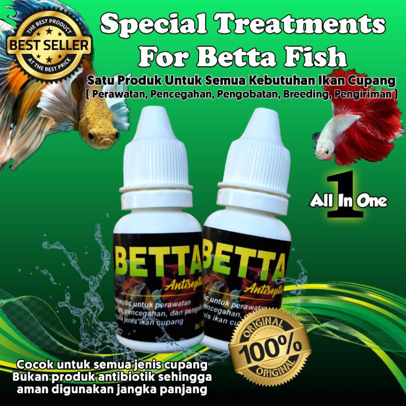 Jual Betta Antiseptic Original 15ml spesialis perawatan, pencegahan ...