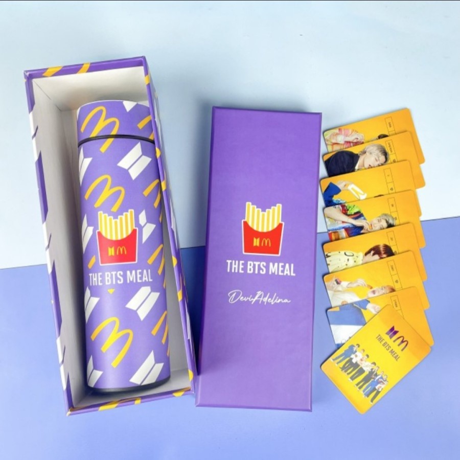 Jual TERMOS BOTOL MINUM BTS MEAL MCD | Shopee Indonesia