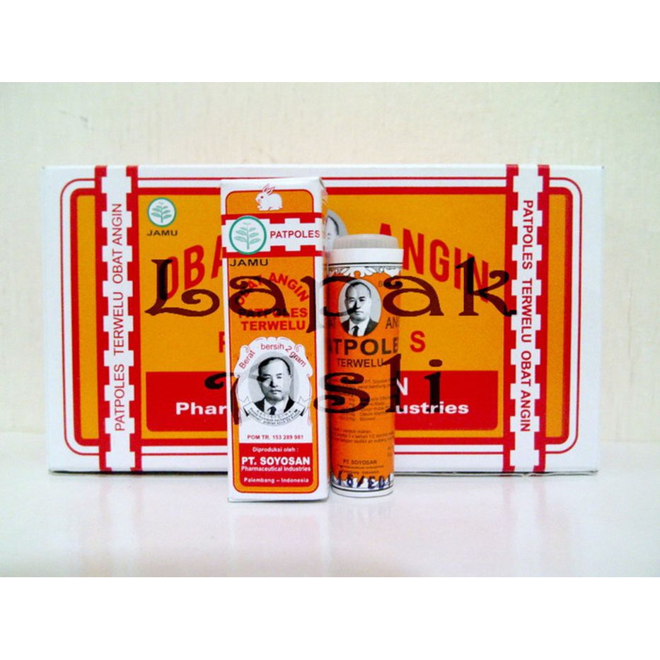 Jual OBAT CINA OBAT MASUK ANGIN OBAT KEMBUNG OBAT MUAL Patpoles / LAPAK ...