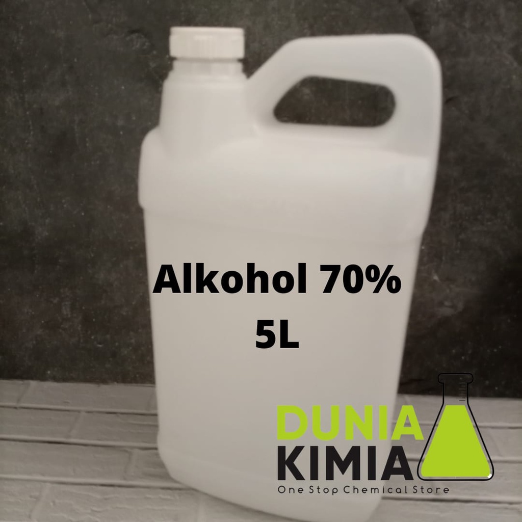 Jual Alkohol 70% - 5L - Ethanol 70 Persen - Alkohol Pembersih ...