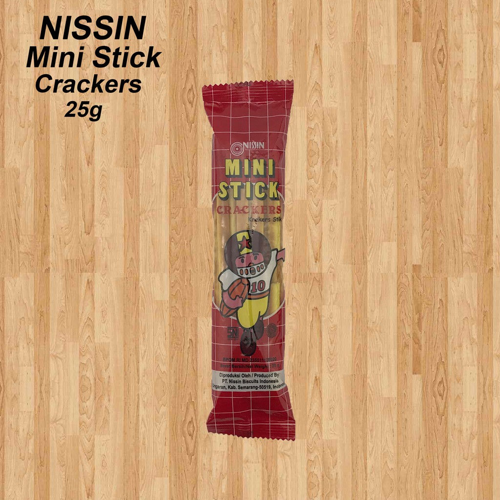 Jual Nissin / Mini stick / Crackers / sik / 25g | Shopee Indonesia