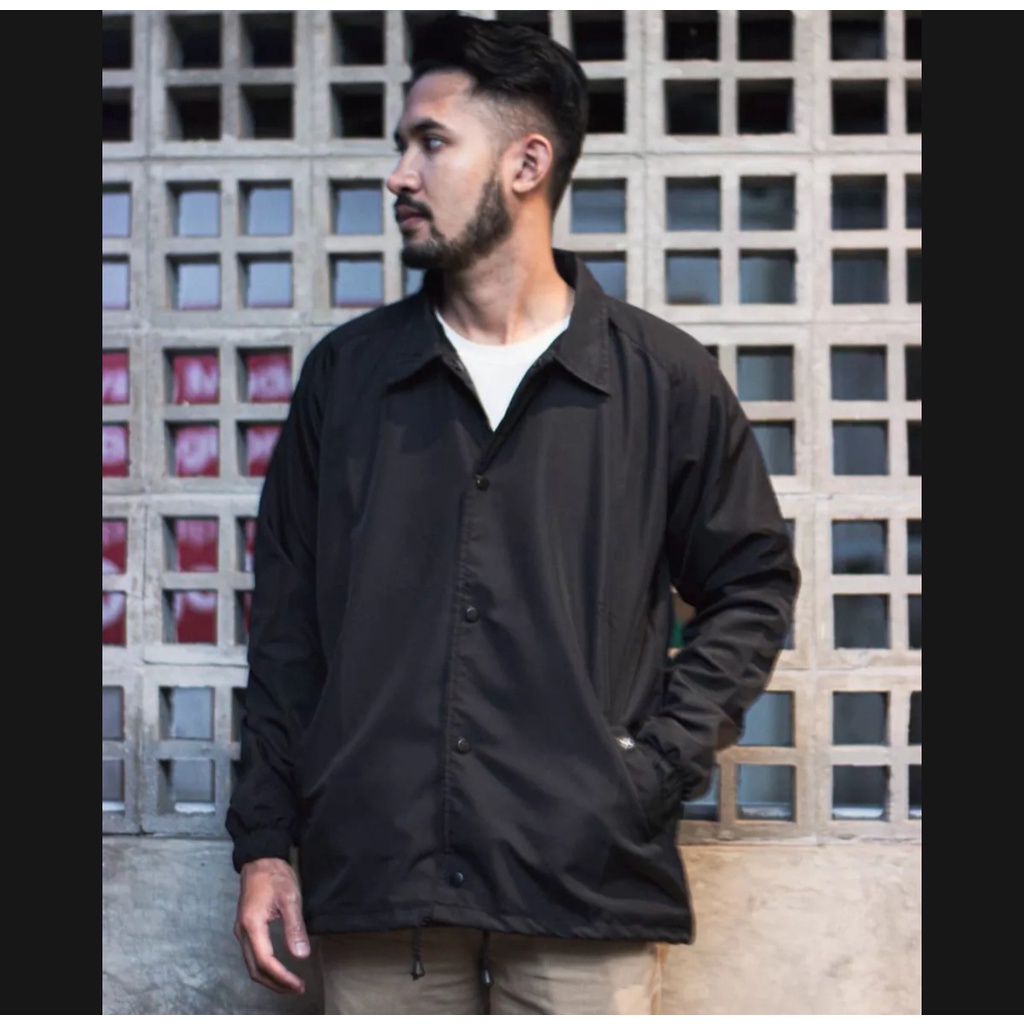 Jual ( size jumbo L XL XXL XXXL ) jaket coach polos pria / wanita ...