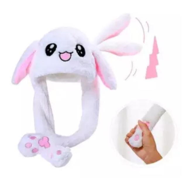 Jual Bunny Hat Dancing Topi Cute Karakter Dgn Kuping Gerak Rabbit Ear ...
