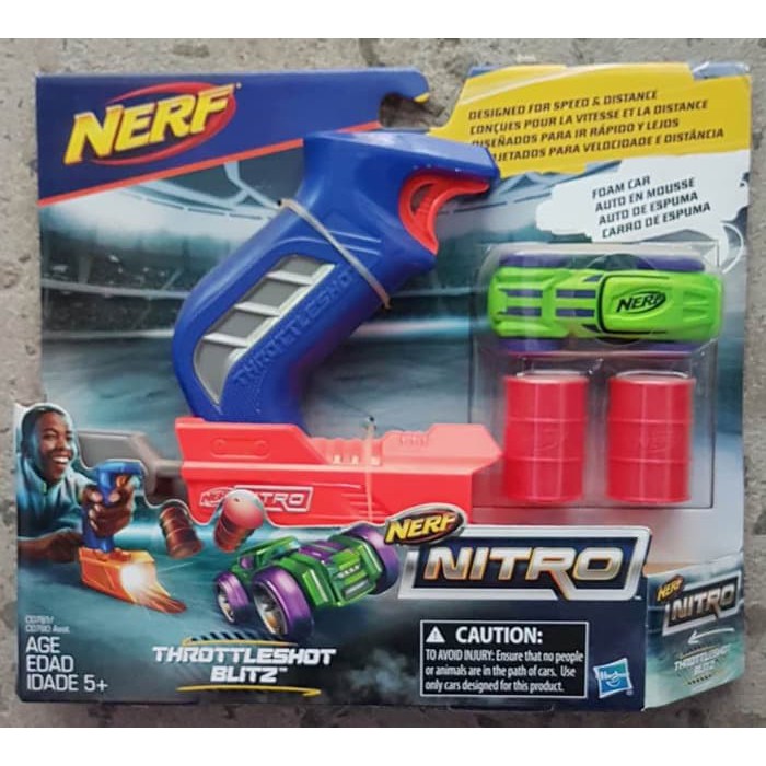 Jual Artha ||Nerf NITRO - THROTTLESHOT BLITZ / Nerf Mobil Blaster Not ...