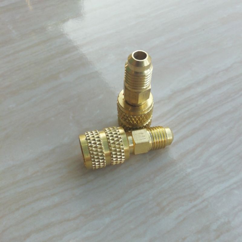 Jual NEPEL ADAPTER 410 KONEKTOR FREON R32 | Shopee Indonesia