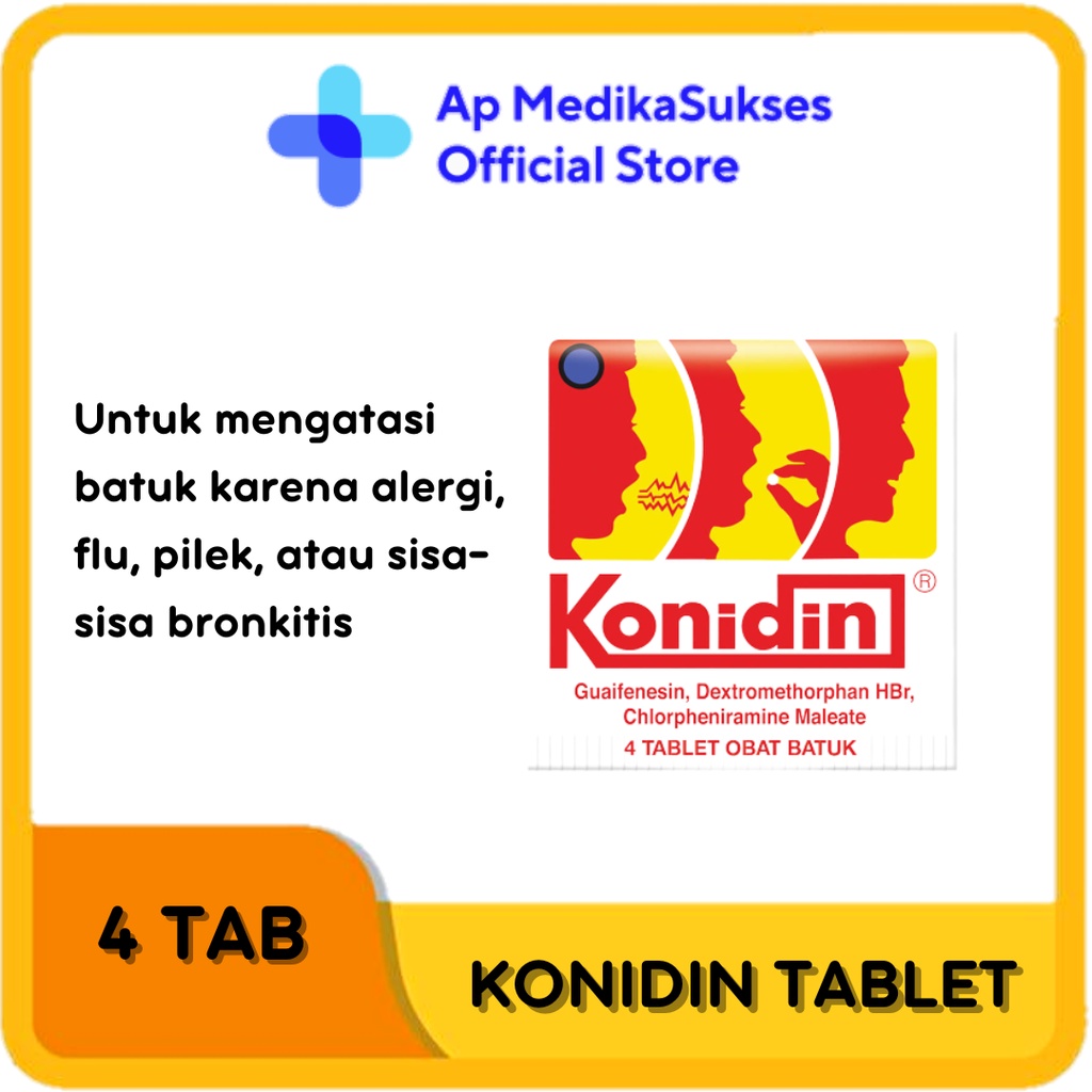 Jual Konidin Tablet Obat Batuk | Shopee Indonesia