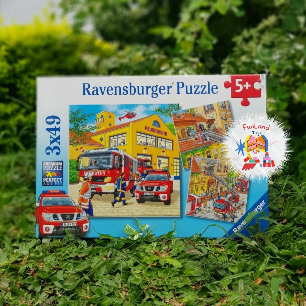 Jual Ravensburger Fire Brigade Puzzle 3 x 49pc | Shopee Indonesia