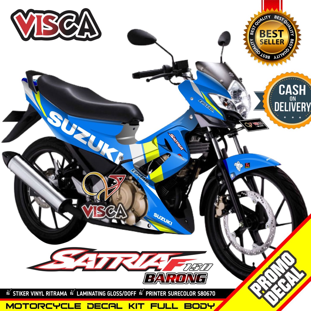 Jual Decal Satria Fu Barong 2012 Full Body Stiker Satria Fu Barong 2012 ...