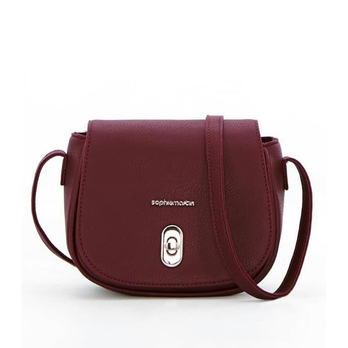Jual TAS SOPHIE MARTIN ALAQUA MAROON T5624M2 IM | Shopee Indonesia