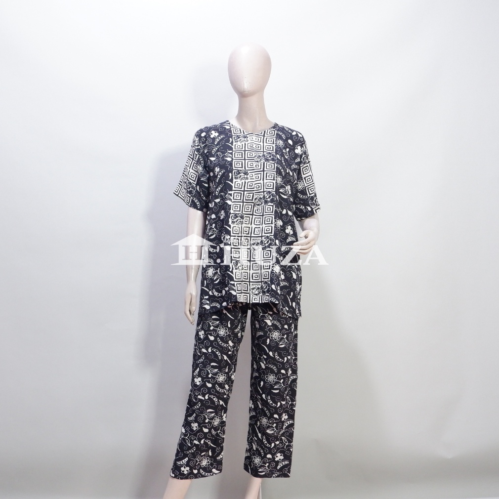 Jual Batik Huza Setelan Batik CP Model Resleting (BUSUI FRIENDLY ...