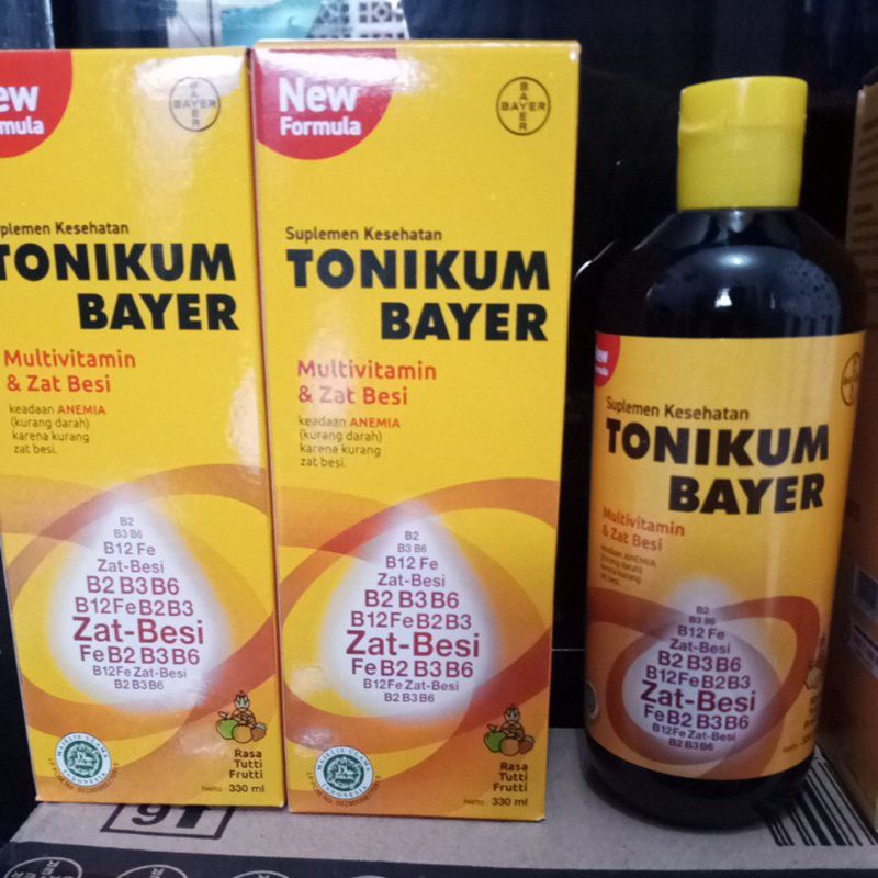 Jual tonikum bayer 330ml, multivitamin | Shopee Indonesia