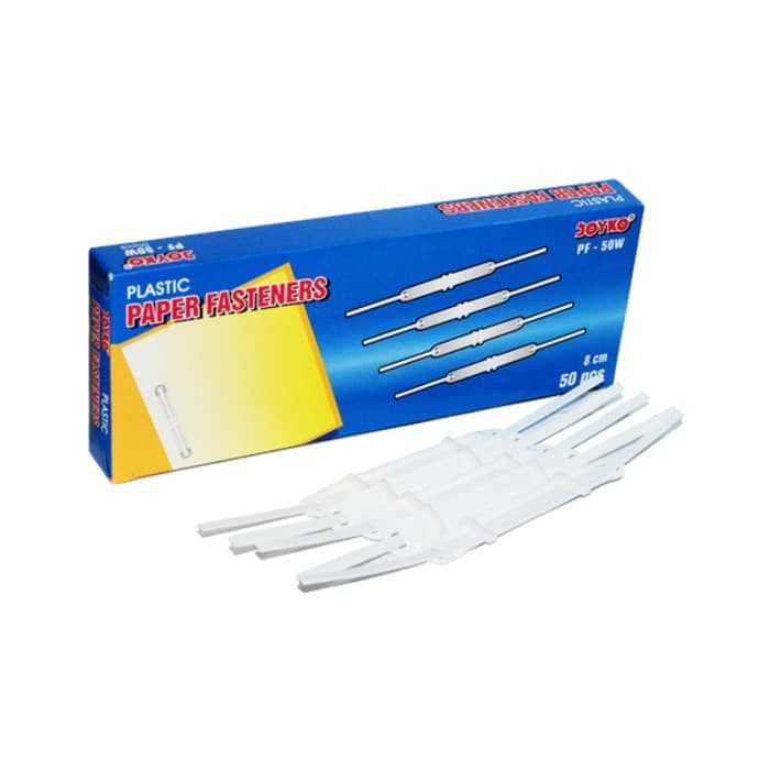 Jual Acco Plastik / Paper Fastener / Pengikat Kertas Joyko PF-50W | Shopee Indonesia