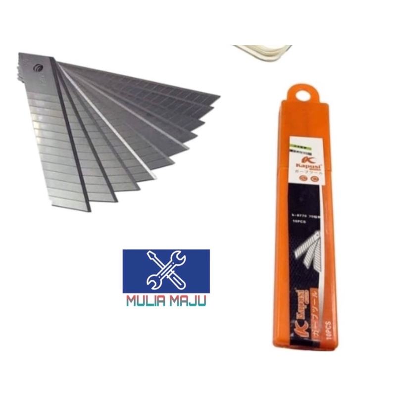 Jual ISI CUTTER PUTIH BESAR ISI 10pcs KAPUSK / isi cutter putih ...