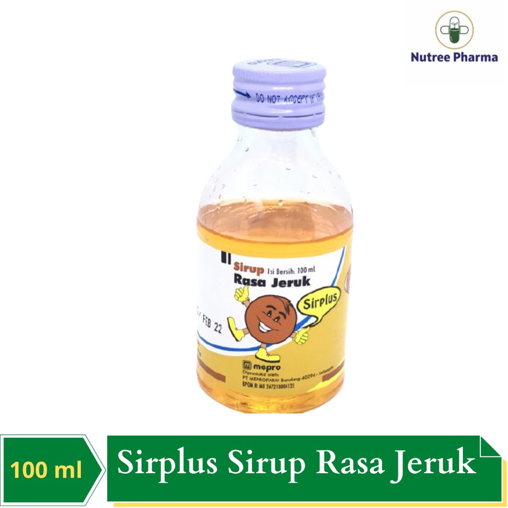 Jual Sirplus Sirup Rasa Jeruk 100 ml | Shopee Indonesia
