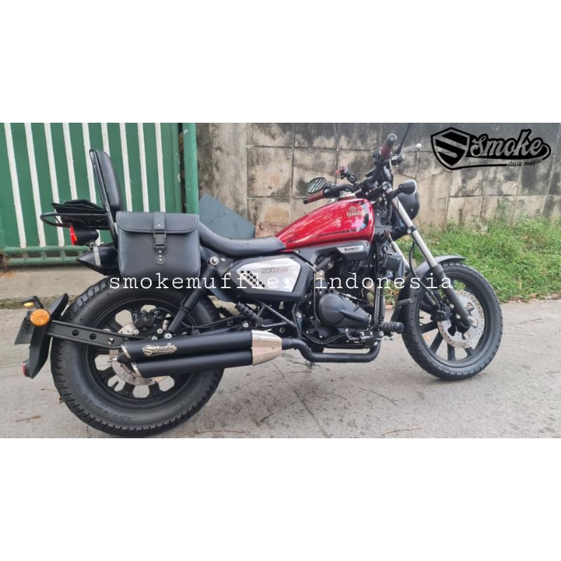 Jual knalpot benelli motobi 200 evo evi mirip harley davidson | Shopee ...