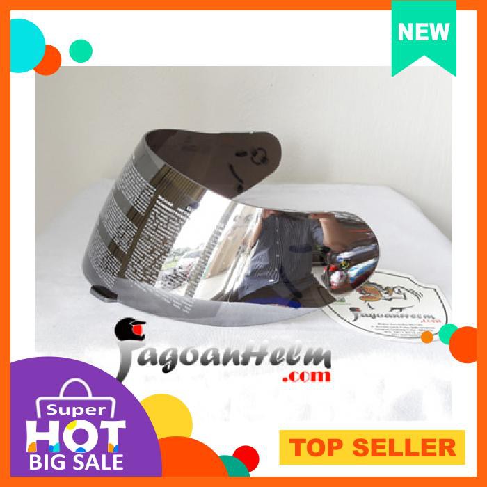 Jual VISOR HELM ZEUS ZS806 KACA | IRIDIUM SILVER | ZS 806 ORIGINAL ZS ...