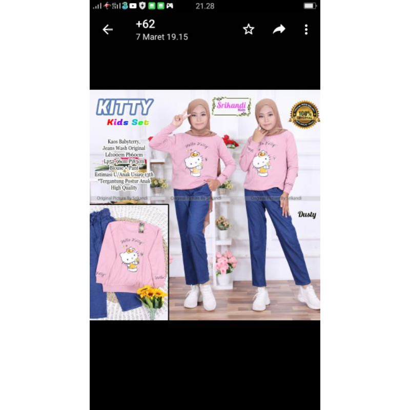 Jual KITTY SET BY SRIKANDI | Shopee Indonesia